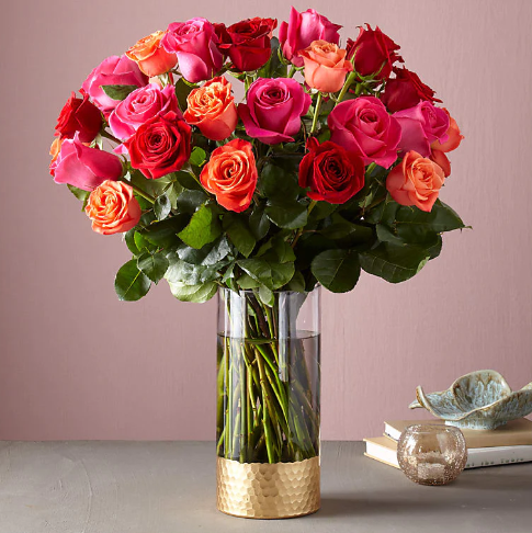 Colorful Roses – Paradise Flowers | We Deliver Love. Today. Same-Day ...